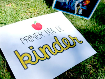 Back to school printable in Spanish