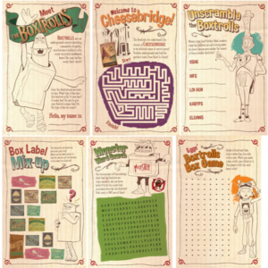 Keep kids busy with The Boxtrolls Activity Sheets