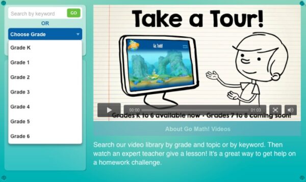 Go Math! Academy helps kids with math