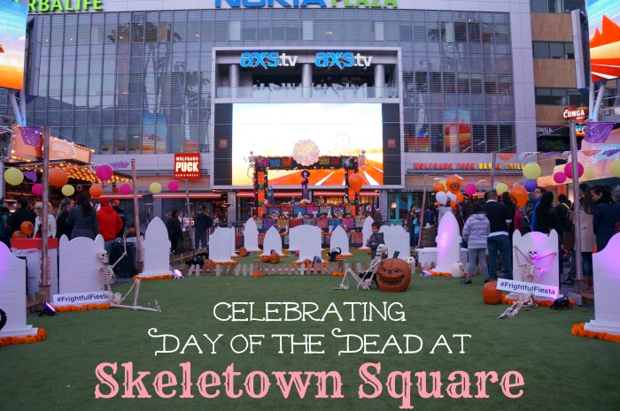 Celebrating Day of the Dead at Skeletown Square - Orange County guide ...