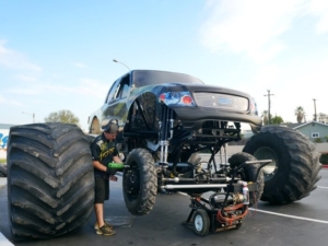 Monster trucks return to Anaheim Stadium