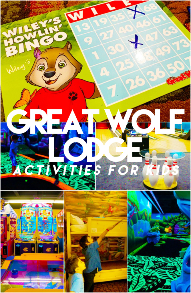 Family-friendly activities at Great Wolf Lodge
