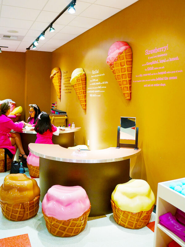 What to expect at Scooops Kid Spa at Great Wolf Lodge