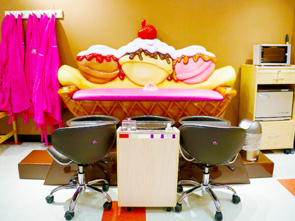 What to expect at Scooops Kid Spa at Great Wolf Lodge