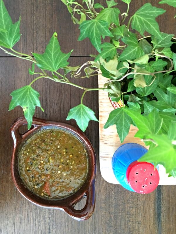 Roasted Tomato Serrano Salsa Recipe