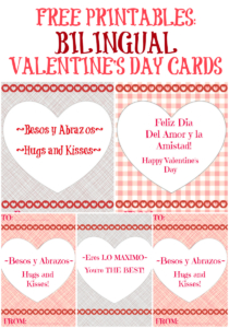 20+ Valentine's Day Printables in Spanish