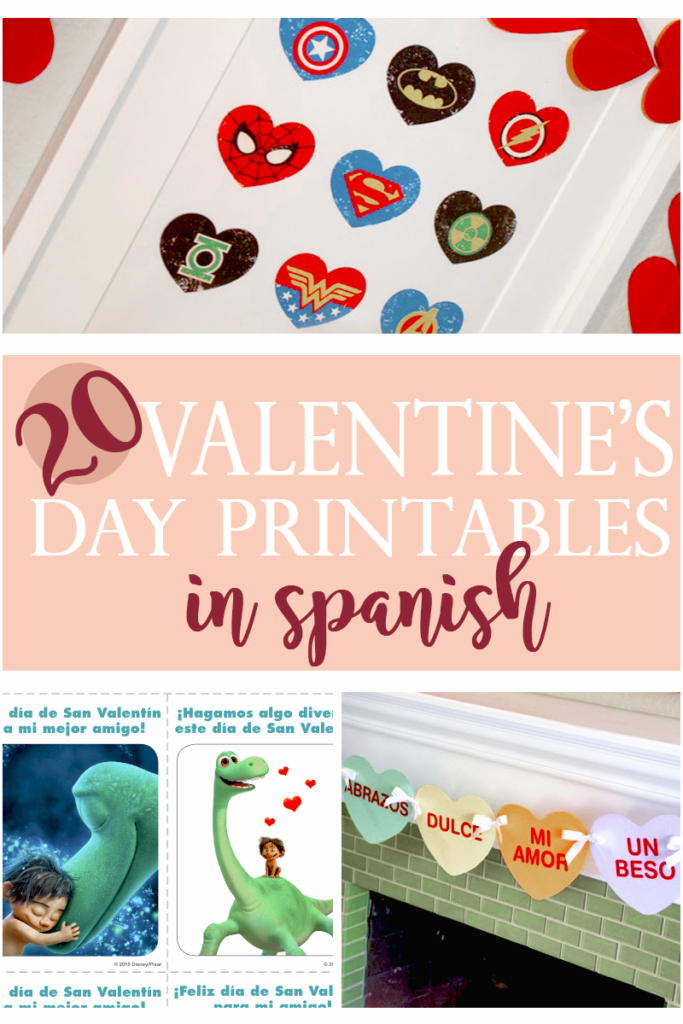 20+ Valentine's Day Printables in Spanish