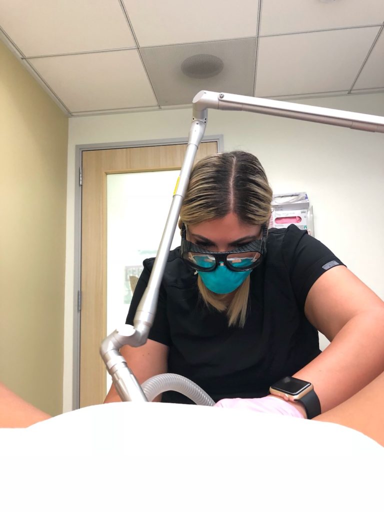 Vaginal rejuvenation side effects using CO2RE Intima