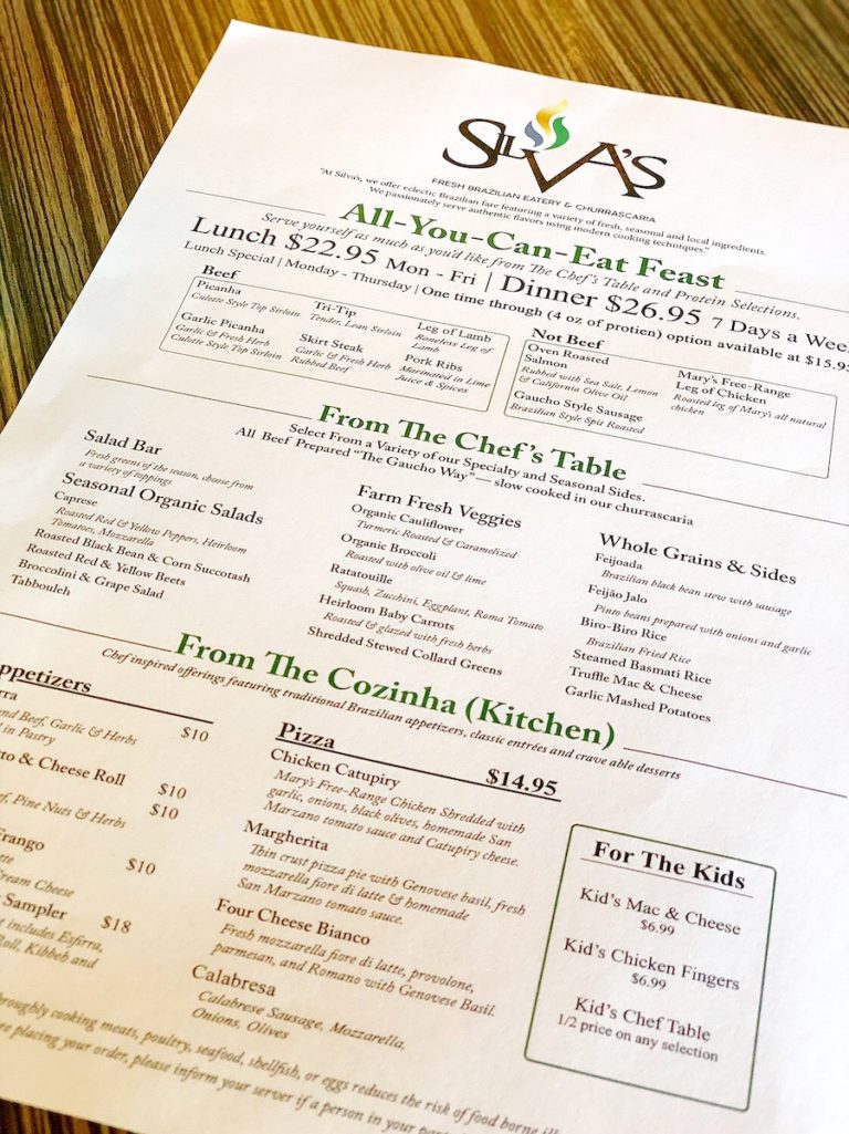 Silva's Fresh Eatery and Churrascaria in Santa Ana - Brazilian food in OC