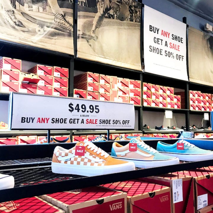 Guide to Orange County: Vans Outlet in Orange