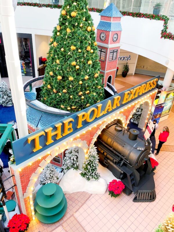 "The Polar Express" at MainPlace Mall offers a safe Santa photo opportunity