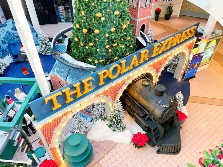 "The Polar Express" at MainPlace Mall offers a safe Santa photo opportunity