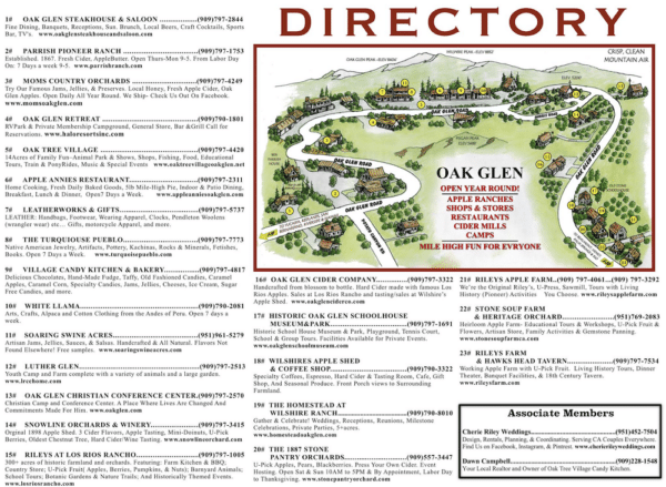 Apple picking in Oak Glen at Riley's Apple Farm