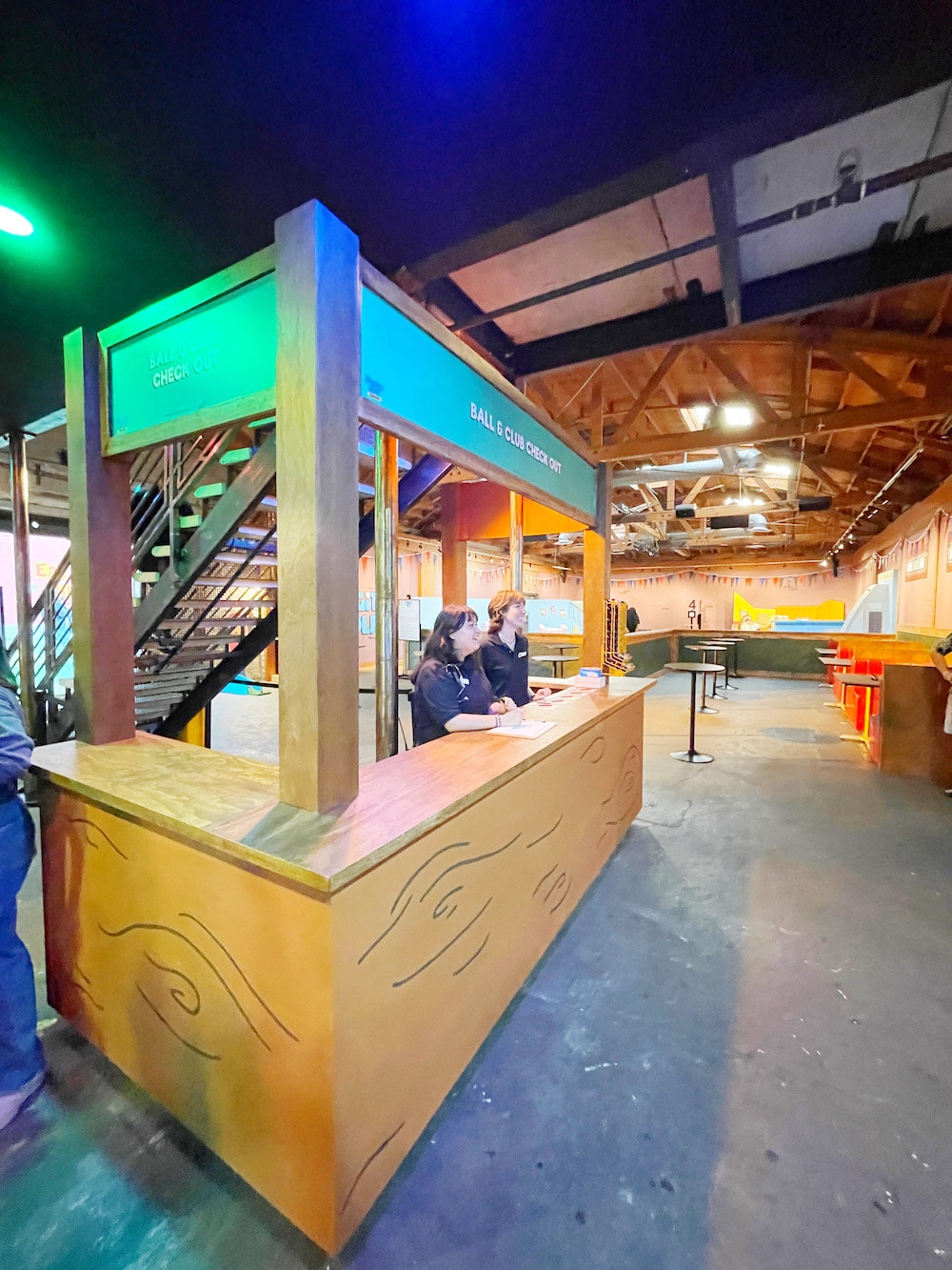 Family Guy Experience "Giggity Golf" in Downtown LA