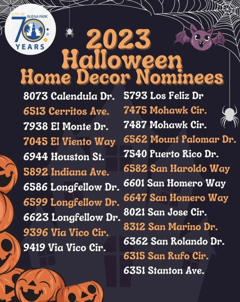 Where To See Halloween Decorations and Haunted Houses in Orange County