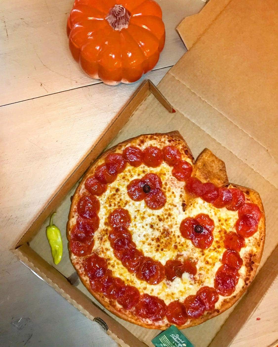 Where to get Jack-o-Lantern pizza in Orange County