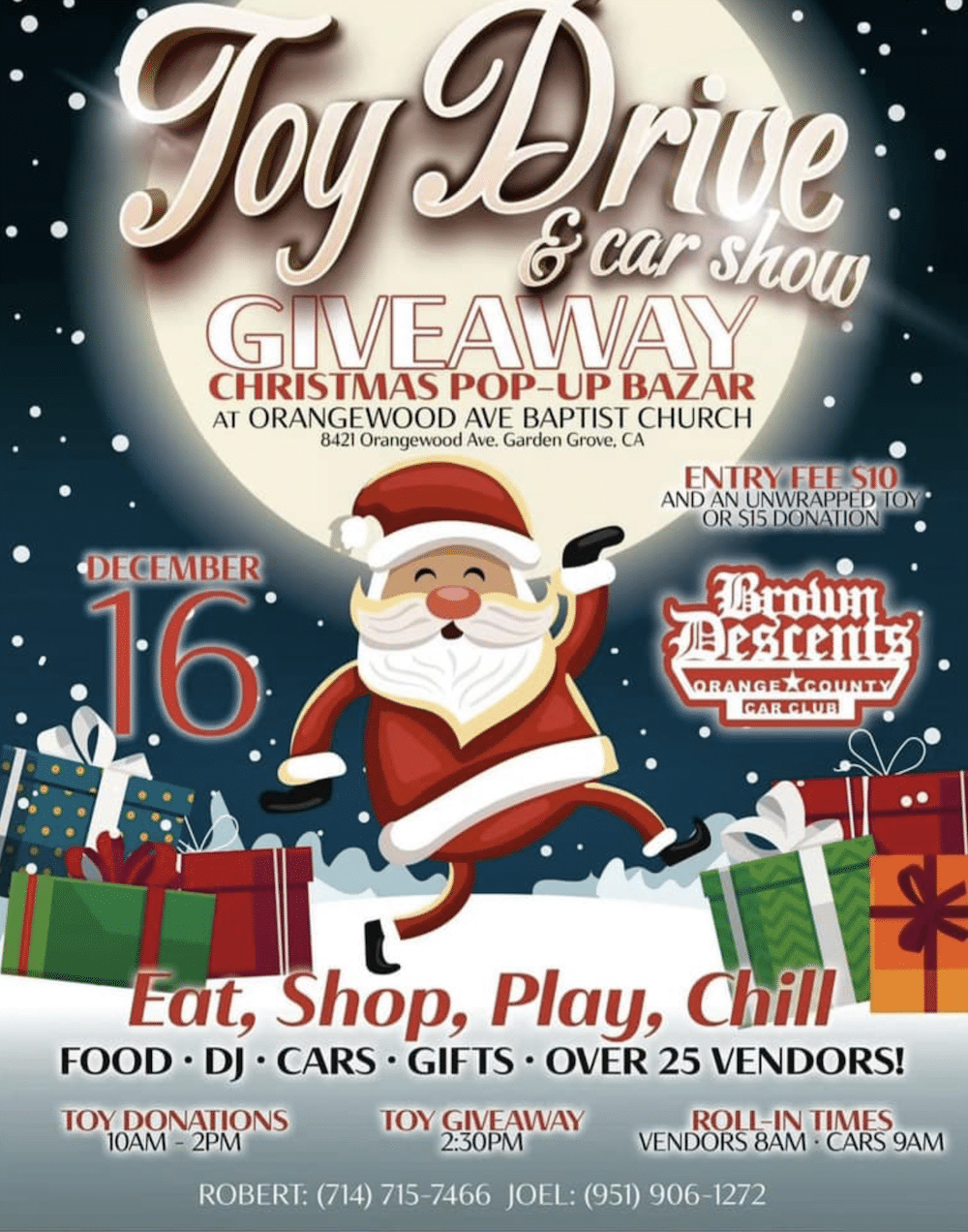Christmas Toy Giveaways In Orange County