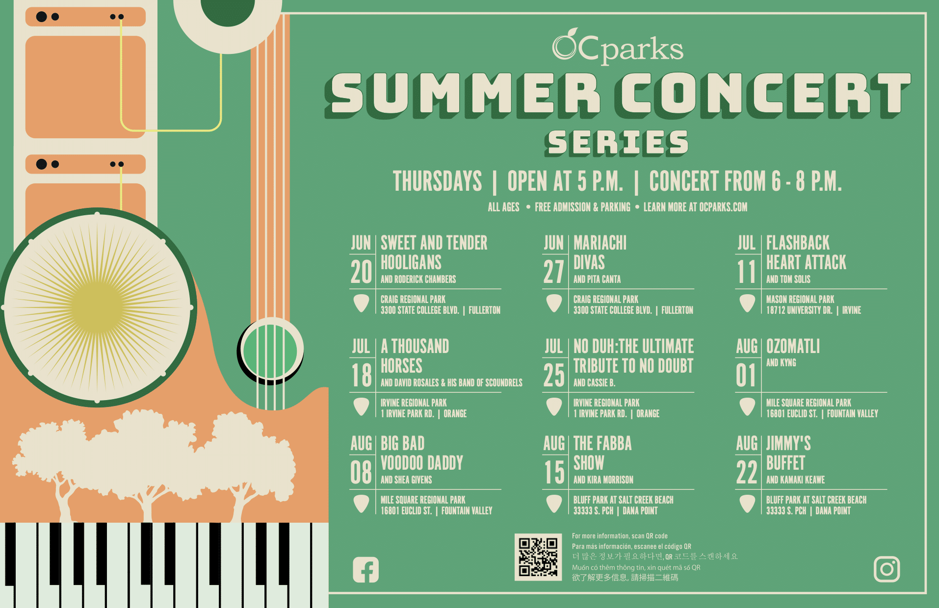 Orange County Summer Concerts Guide (2024)