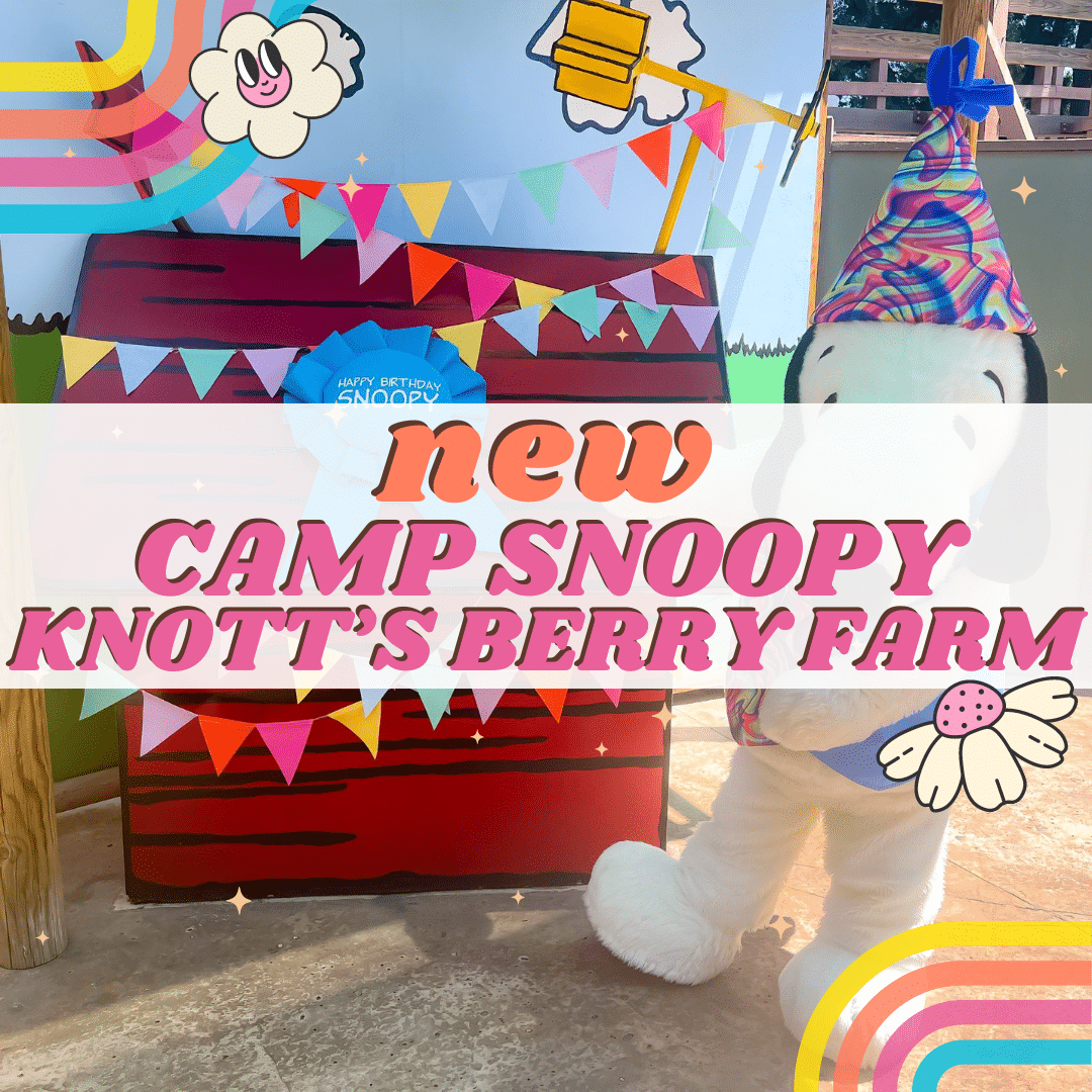 NEW Camp Snoopy officially opens on June 27, 2024